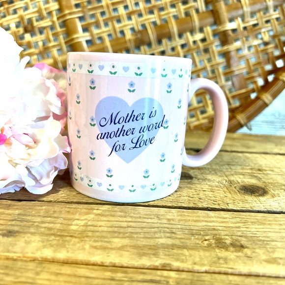 Russ | Dining | Vintage Russ Mug Cup Mother Love Gift Decor Pink Coffee ...